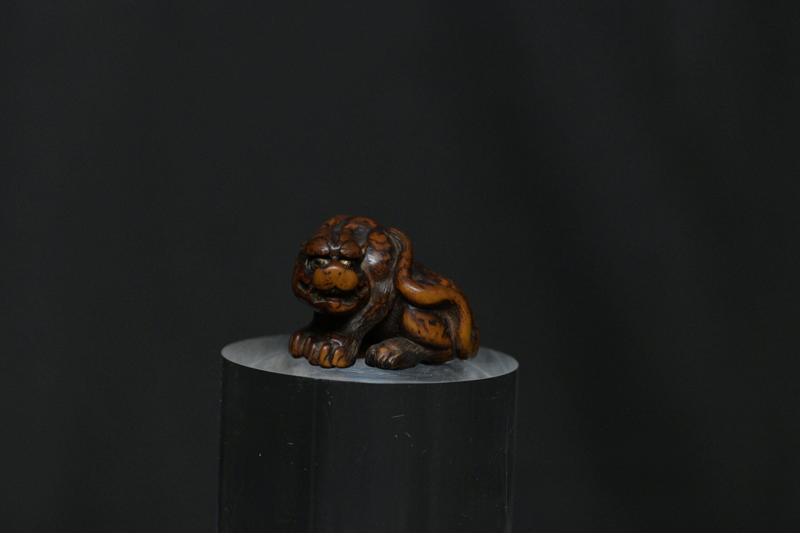 Netsuke tiger wood - Supein Nihonto